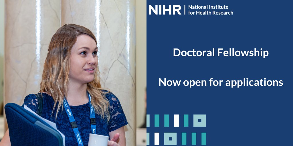 Nihr Research On Twitter The Nihr Doctoral Fellowship Is Now Open For
