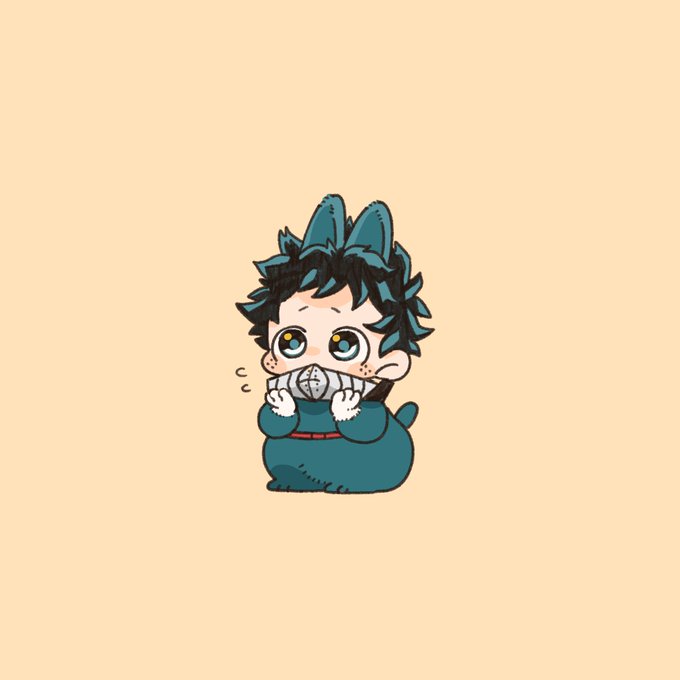 「midoriya izuku blush」Fan Art(Popular)