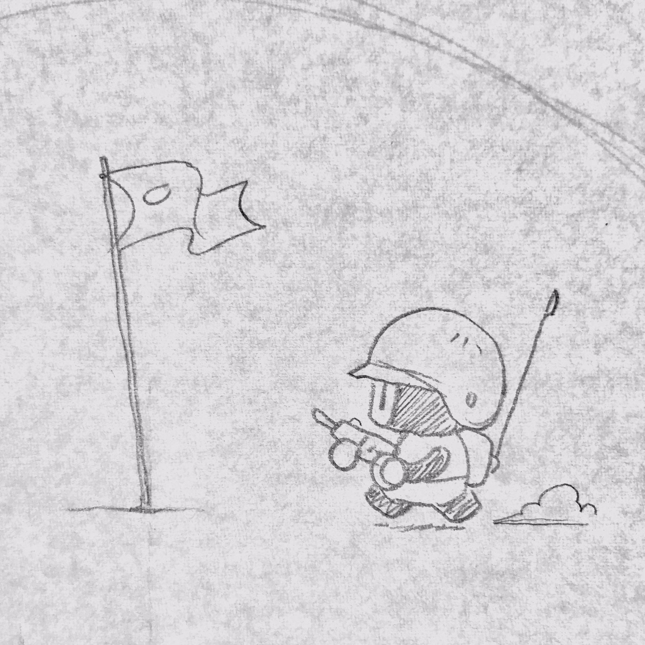 Militarism Drawing
