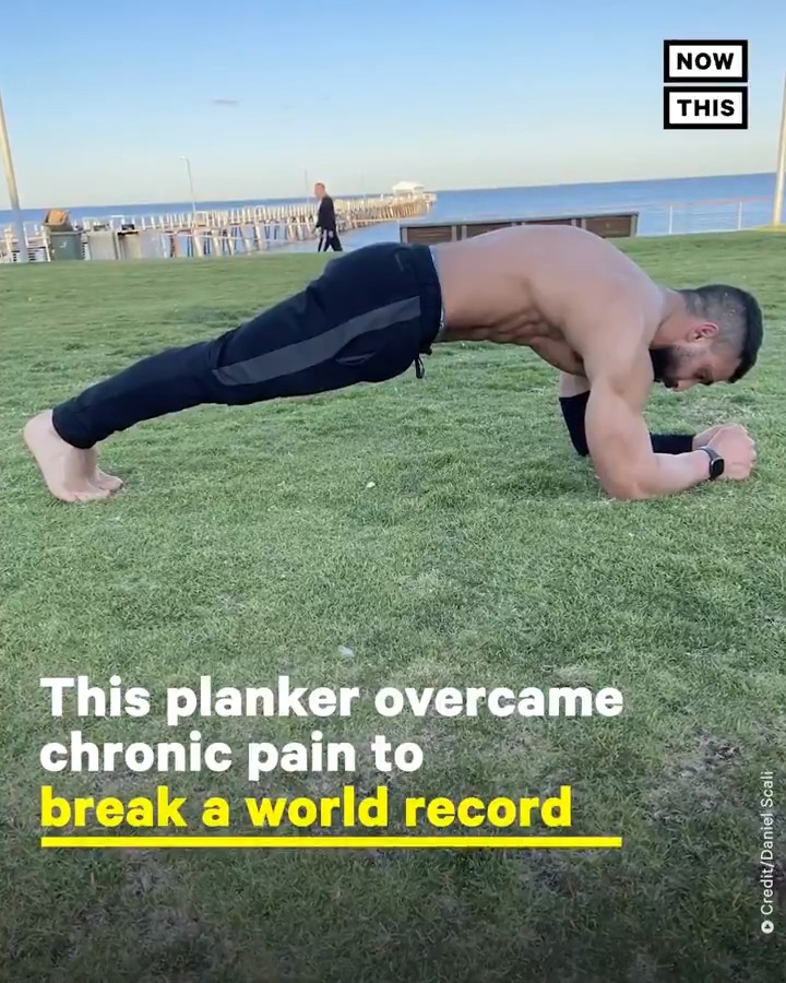 Here’s how Daniel Scali overcame chronic pain to break a planking world ...