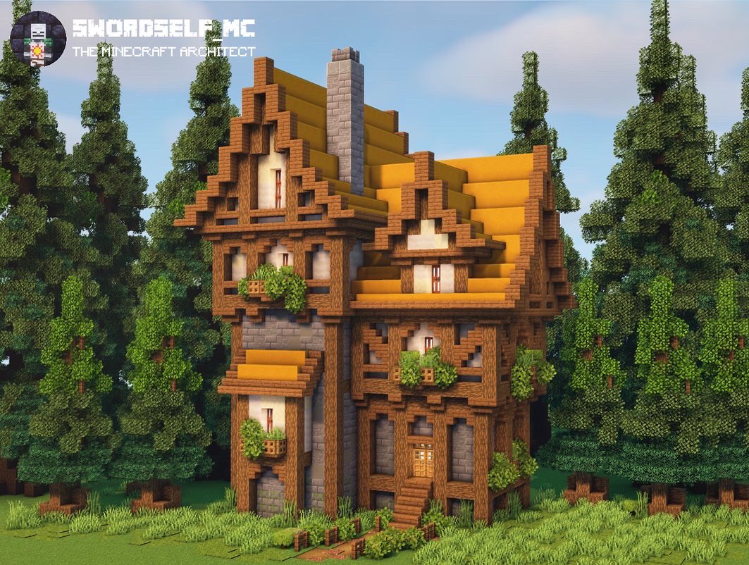 The Tallest House In Minecraft