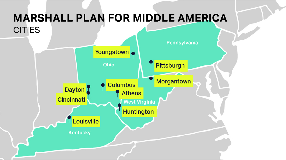 Marshall Plan Map