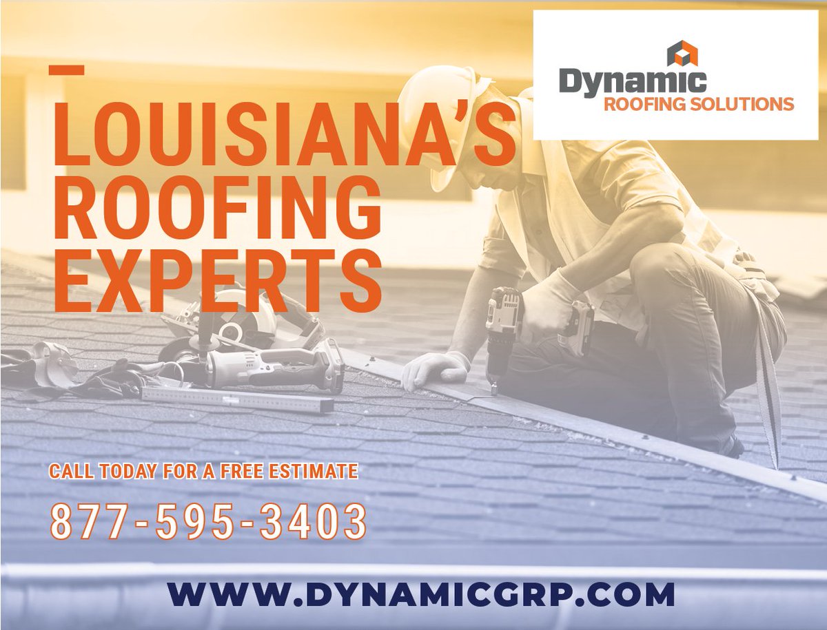 Dynamic Group, LLC on Twitter: "Dynamic Roofing Solutions, Louisiana's Roofing Experts, has ...