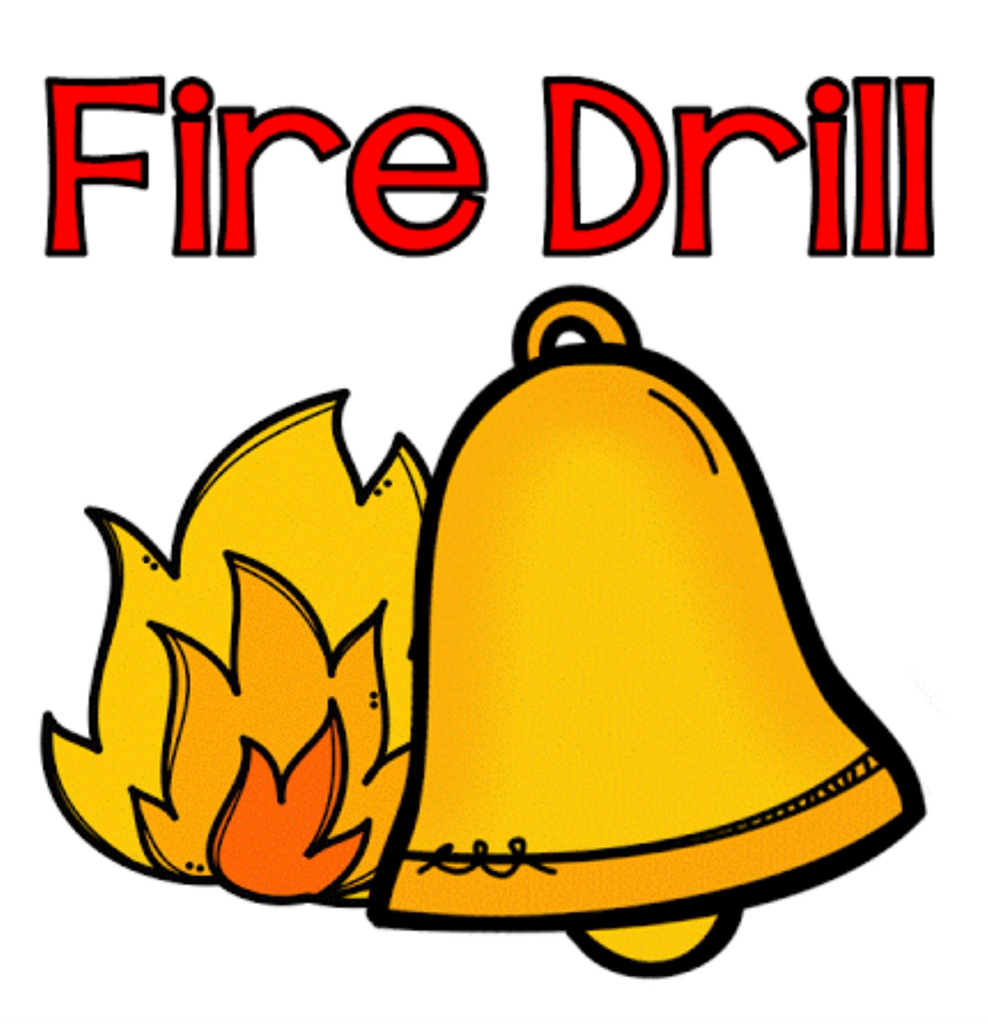 Evacuation Drill Clip Art