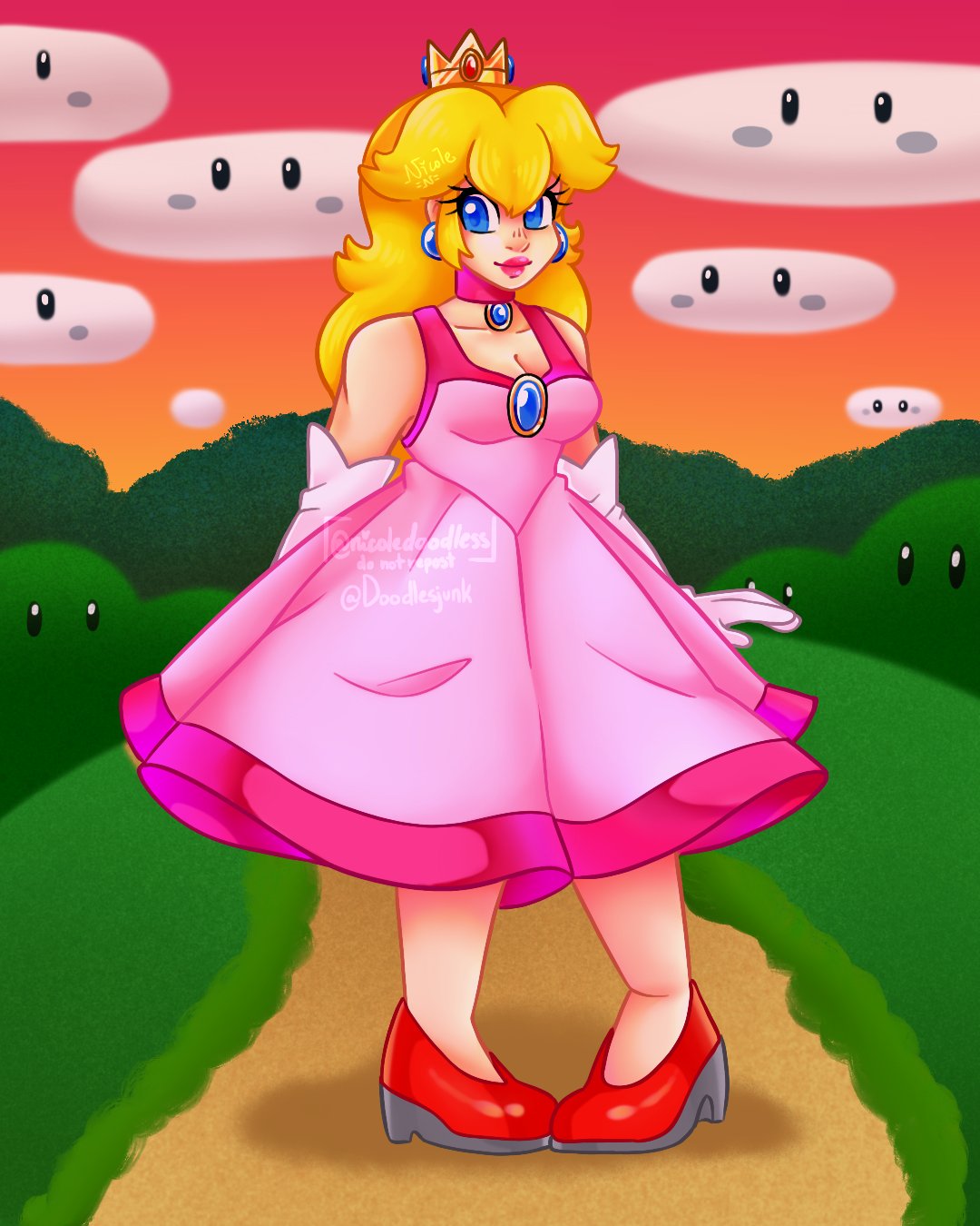 Summer Princess Peach