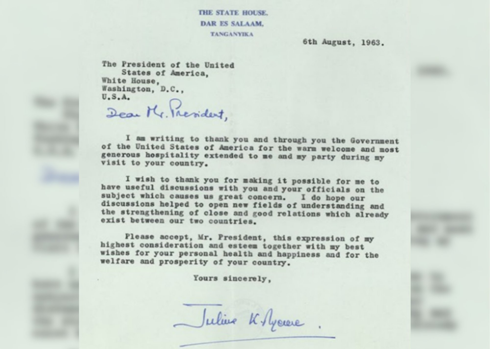 Us Embassy Tanzania On Twitter 9 10 Because Of His Belief In Nyerere