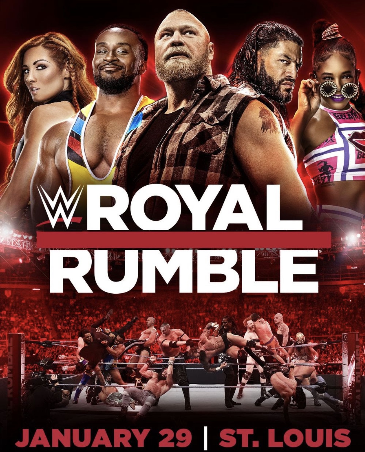 Royal Rumble 2022 Poster