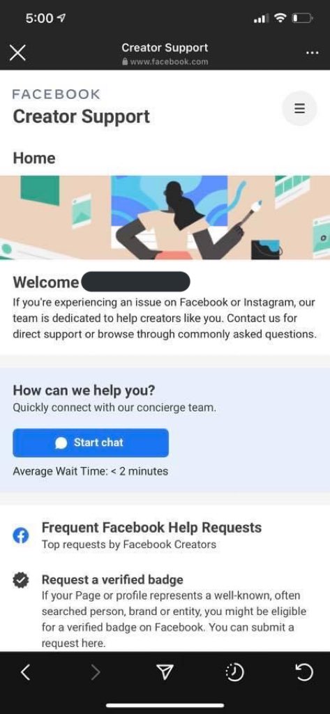 Cách đăng ký Creator Support Portal của Meta (Meta Creator Support ...