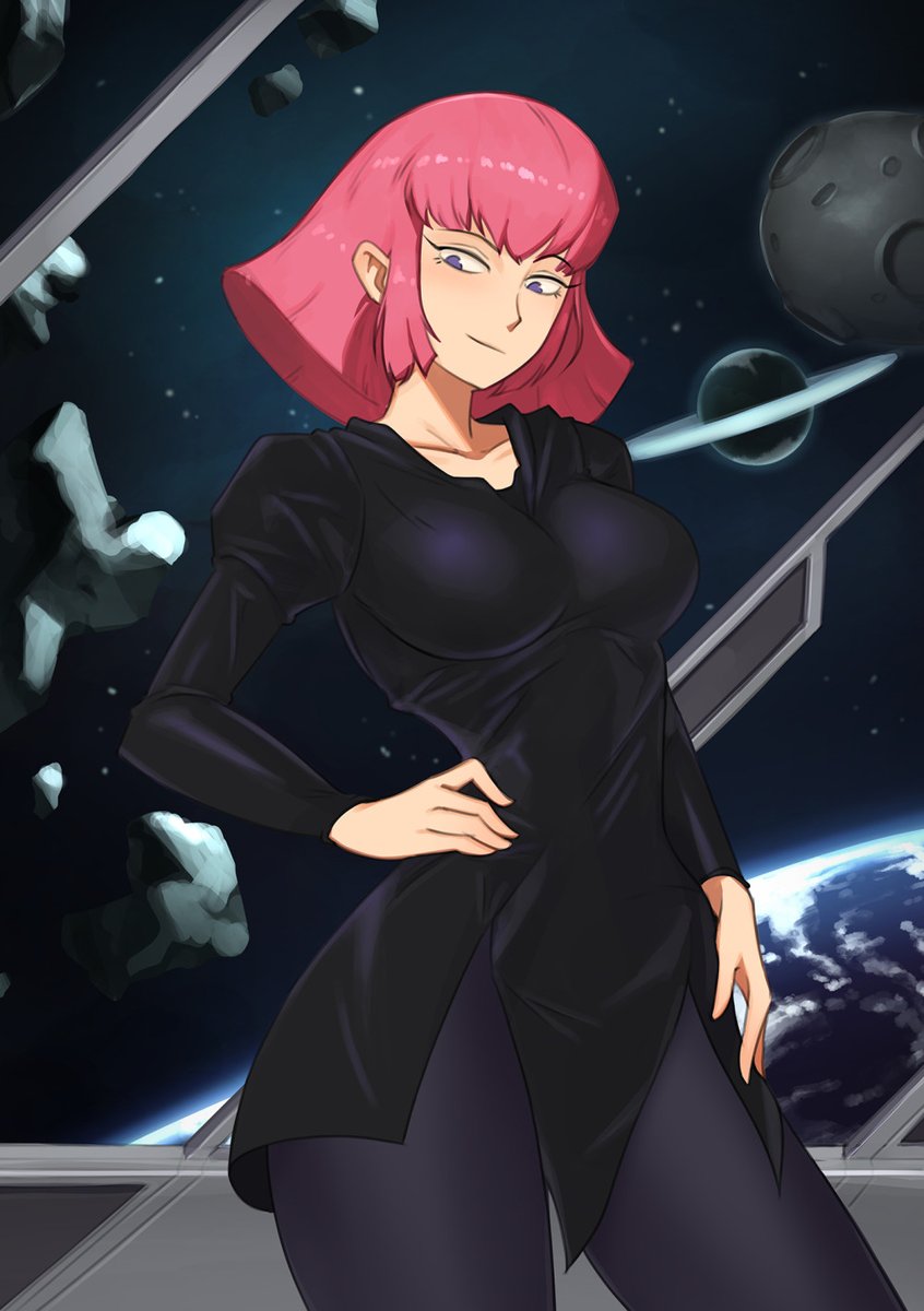 「Haman Karn from Zeta Gundam, Commission 」|Barleyshakeのイラスト