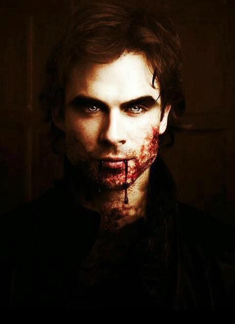 Damon Salvatore Vampire Face