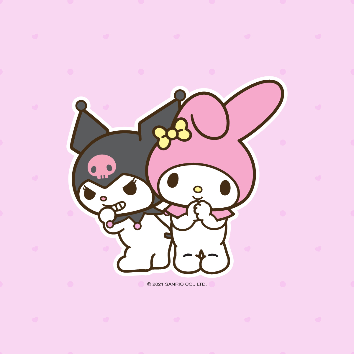 Hello Kitty Middle Finger Wallpaper