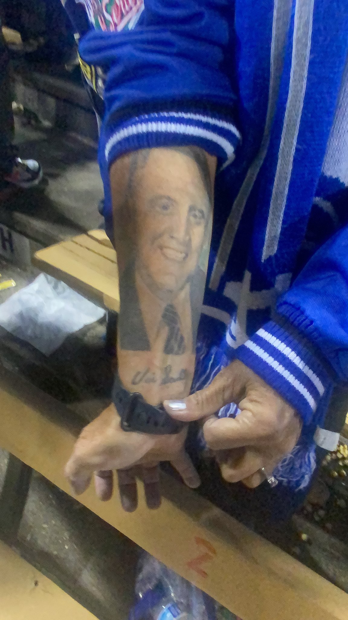 Vin Scully Tattoos Darlenie Weenie | Added Some Dodger/Vin Scully Love