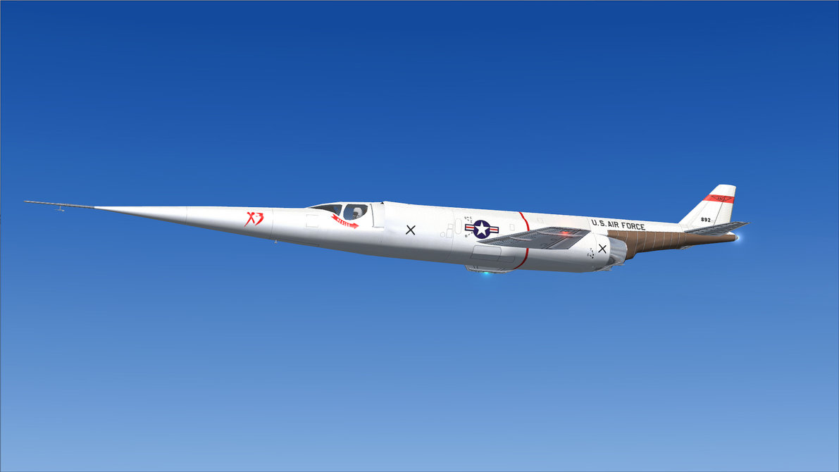 Ron Eisele on Twitter: "Douglas X-3 Stiletto.…