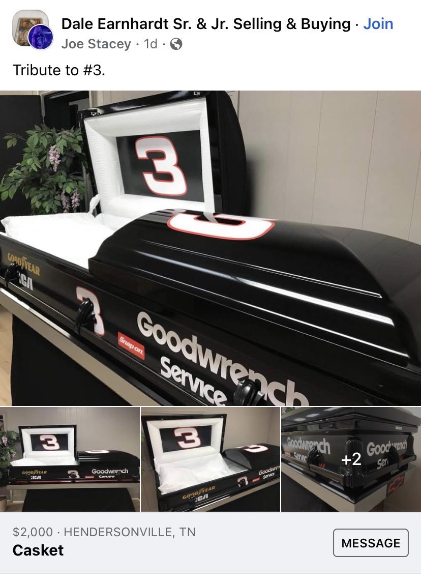 Dale Earnhardt Casket