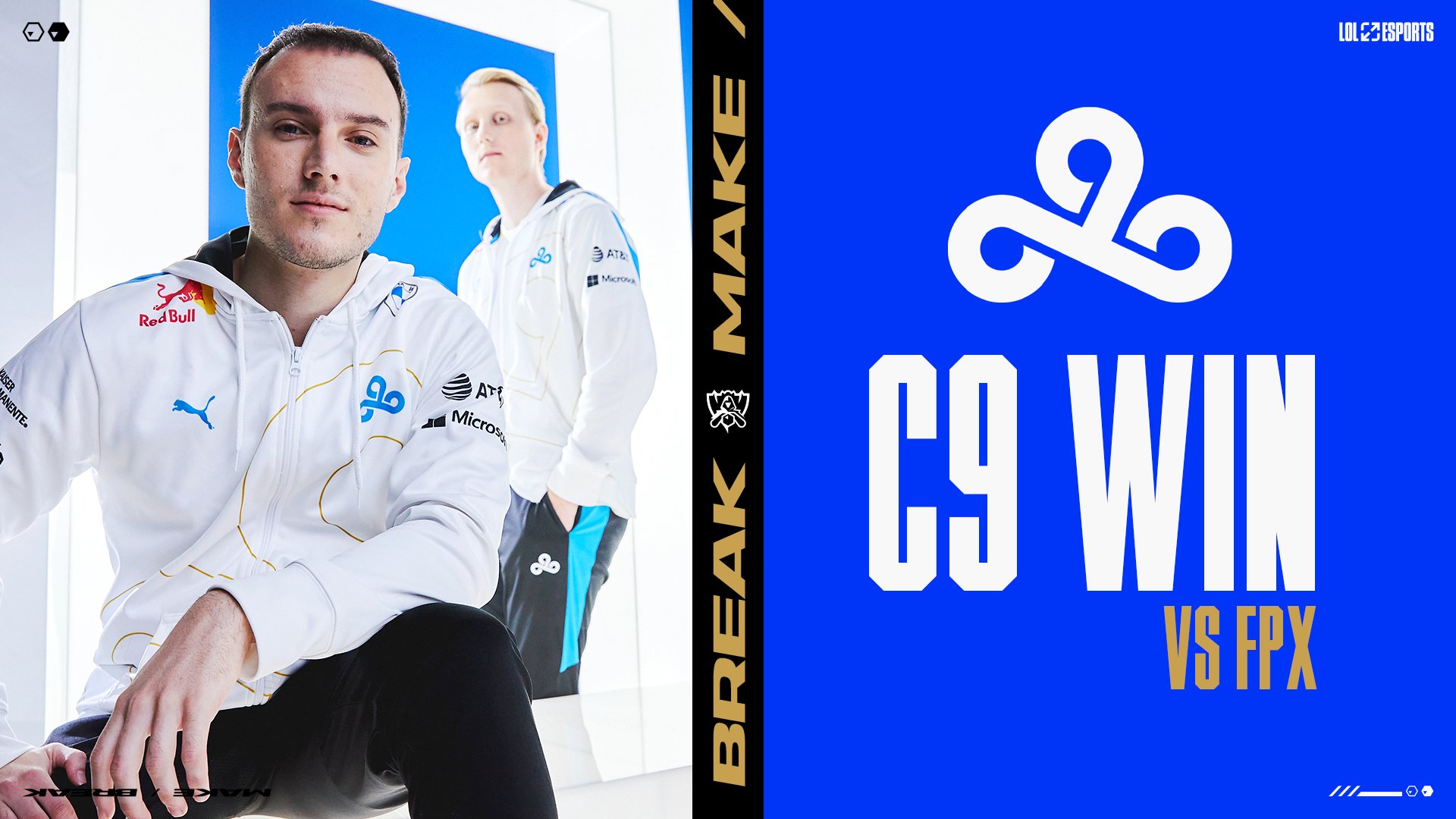 LoL Esports on Twitter: "ON FIRE: @CLOUD9 WIN AGAINST @FPX_ESPORTS! #Worlds2021 https://t.co ...