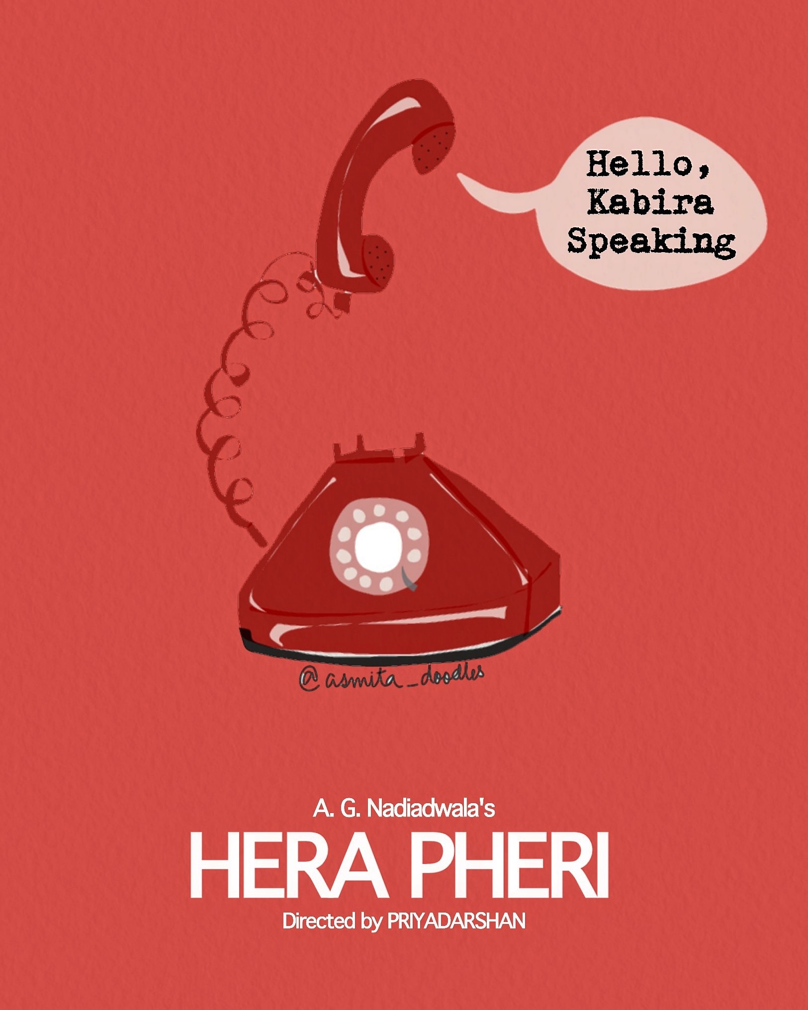 Minimalist Indian Movie Posters