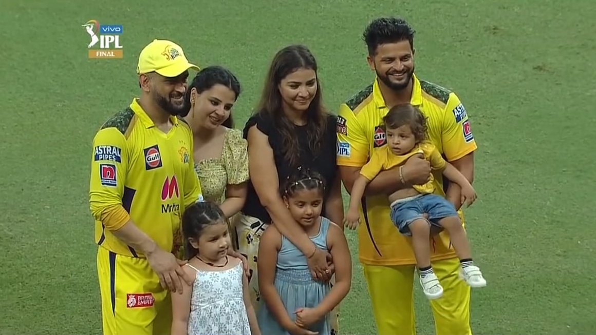 Suresh Raina Family