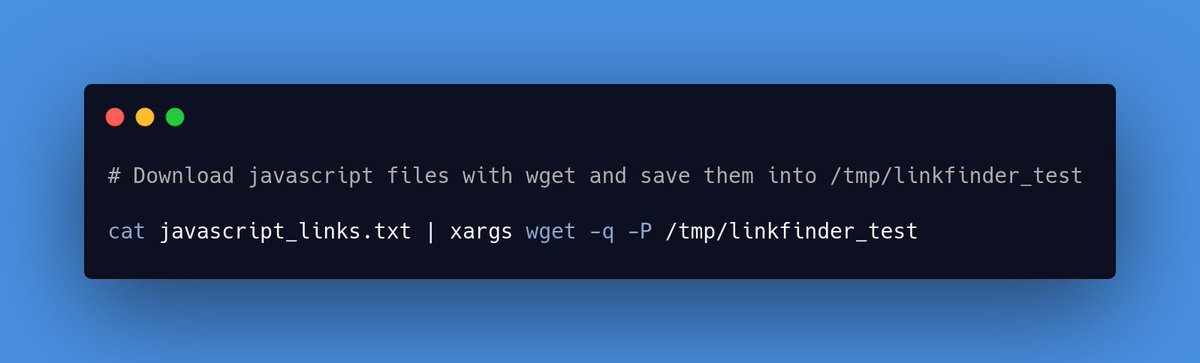 Thread 🧵: how to automate the extraction of endpoints from javascript ...