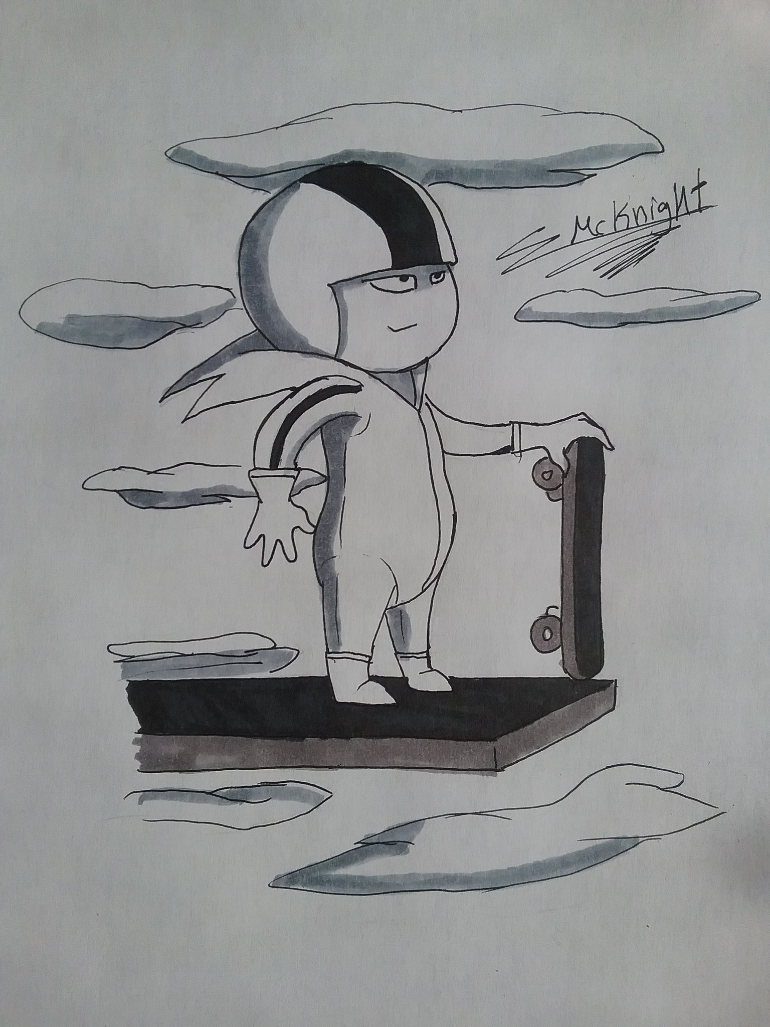 Kick Buttowski Drawings