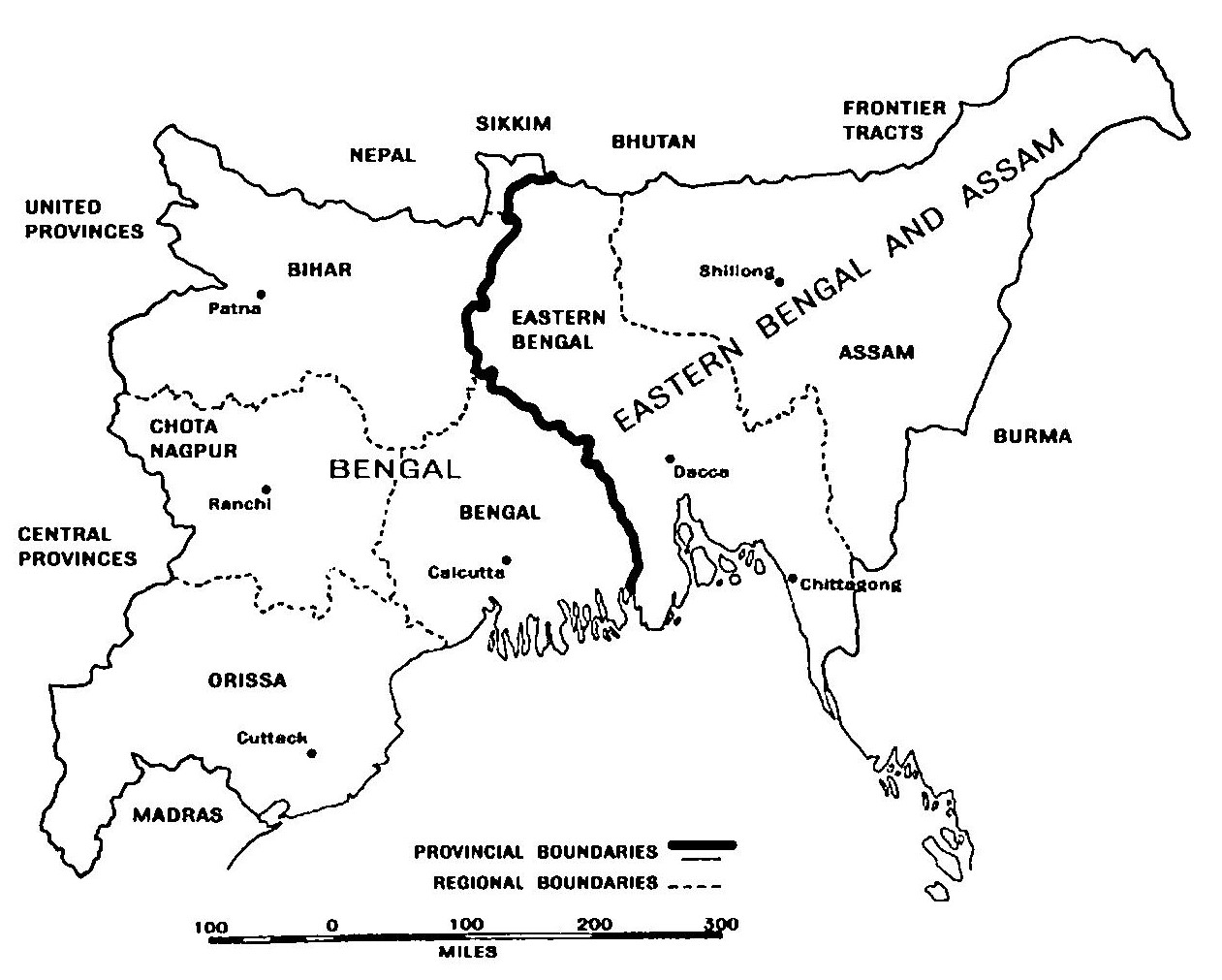 Partition Of Bengal 1905