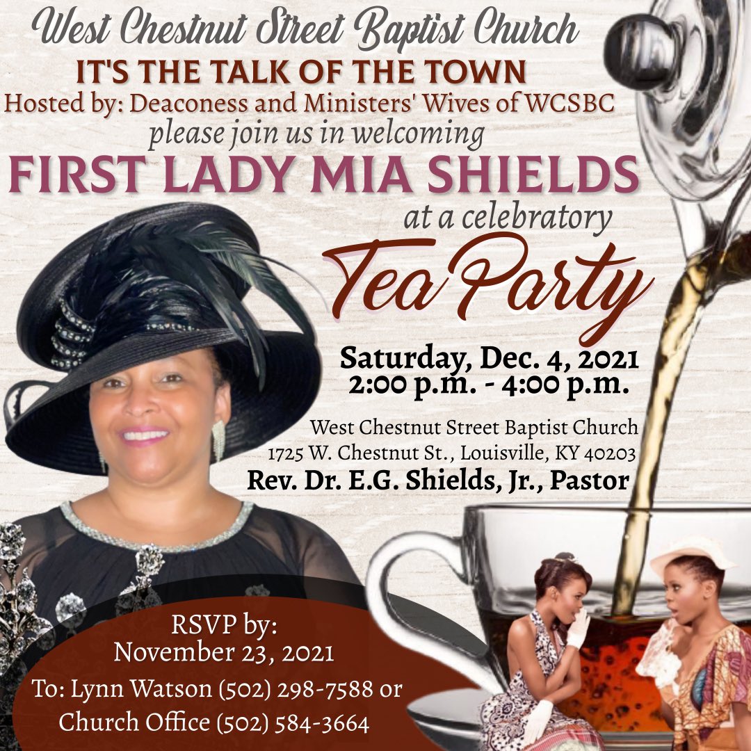 First Lady Tea Party