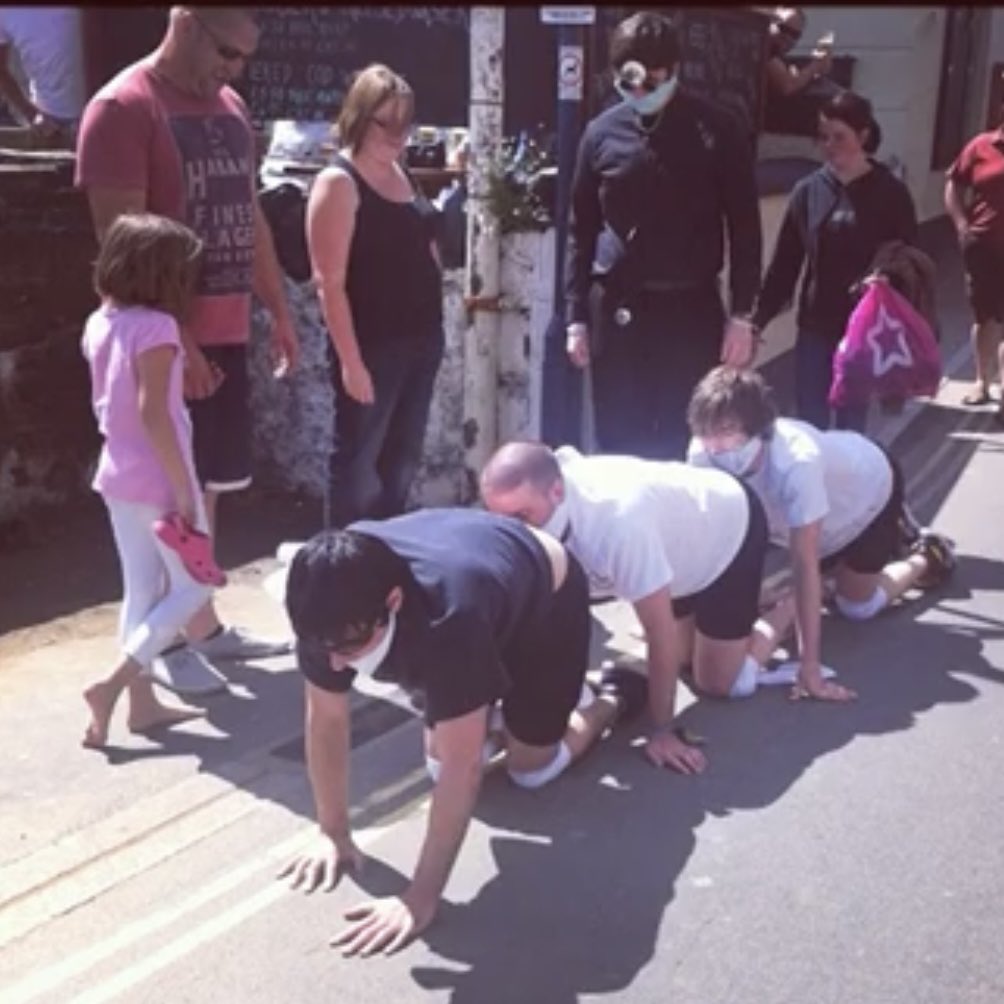 Human Centipede Cosplay