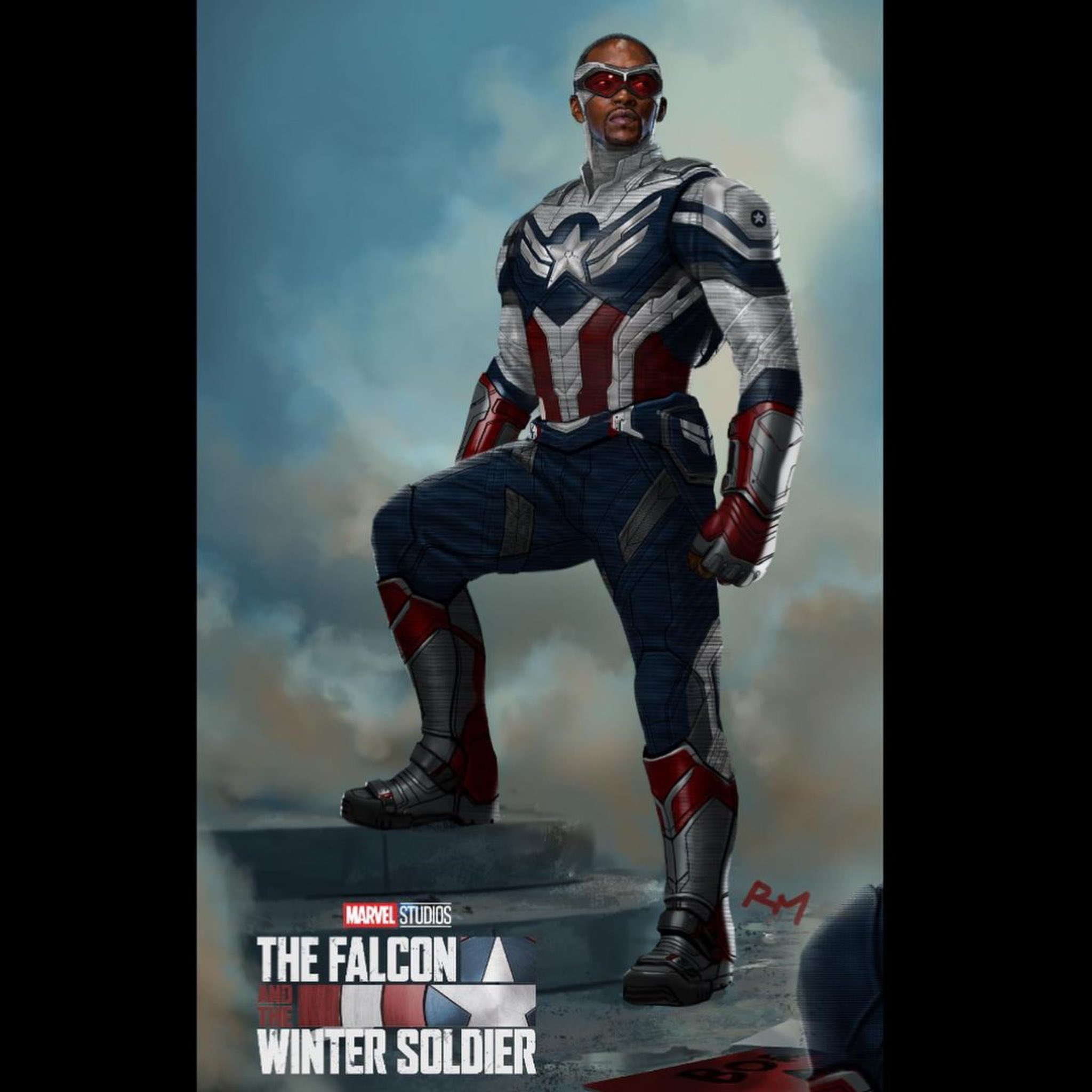 Captain America 2 Falcon Concept Art
