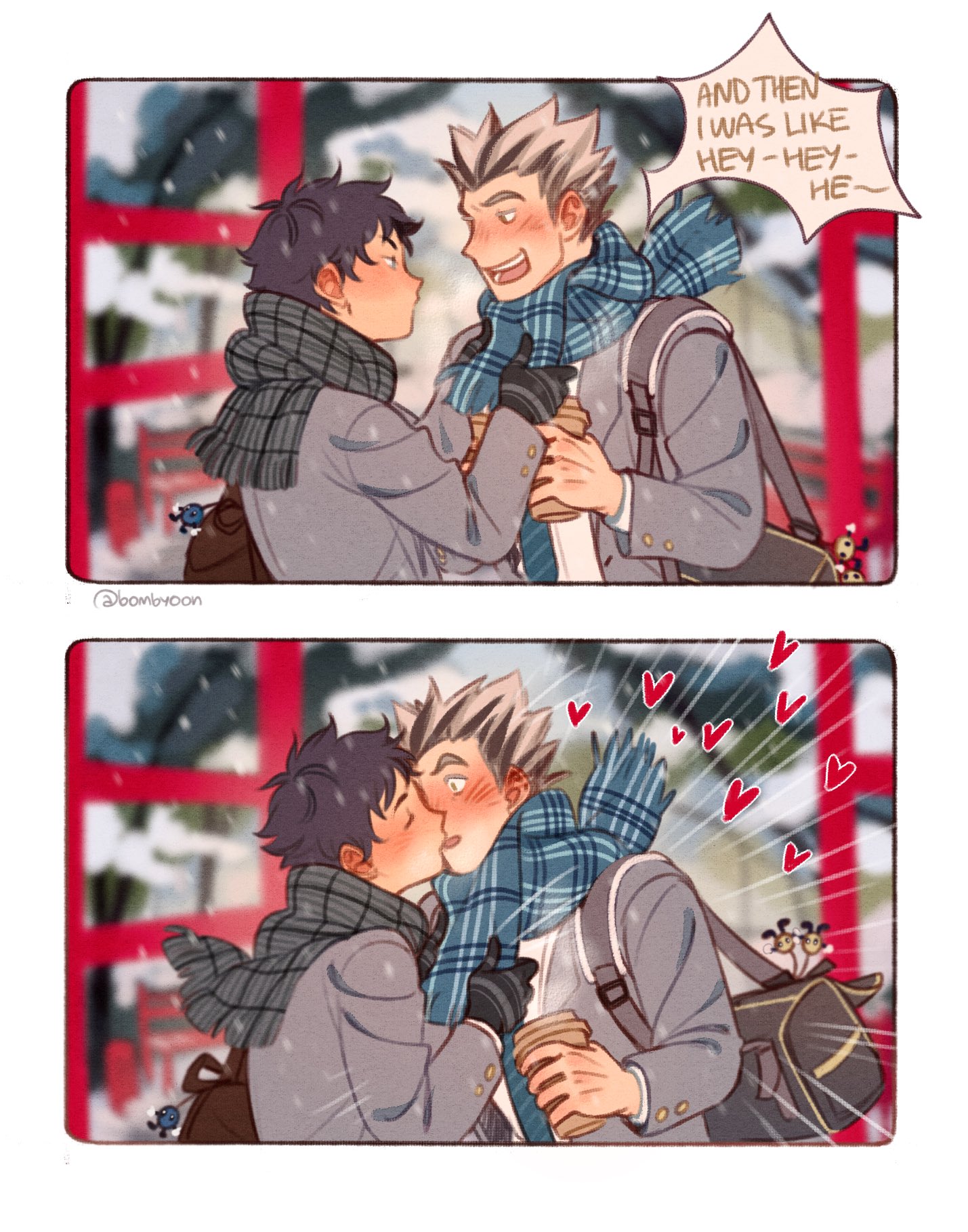 bmbyo🍒 on Twitter: "#haikyuu #bokuaka https://t.co/qLVu0oPjb4" / Twitter