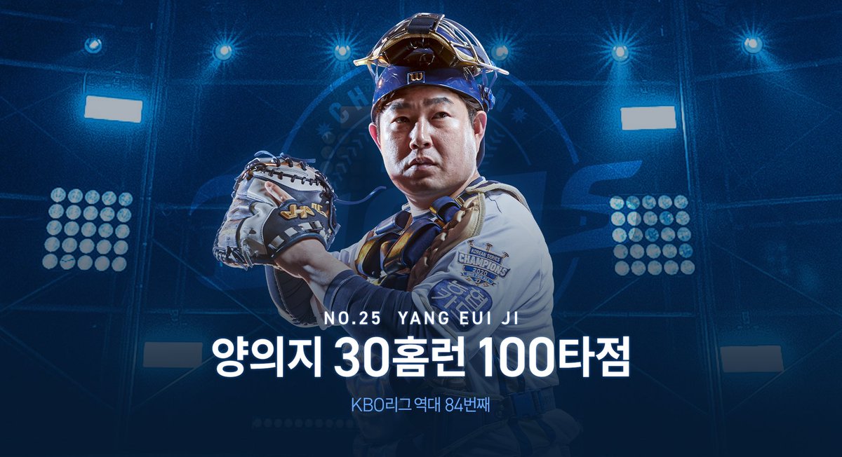 [#공룡발자국 : 양의지, 30홈런-100타점 달성!] 양의지 선수가 29일(금) 삼성전 홈경기 4회말 홈런을 치며 KBO 84번째 30홈런-100타점 기록을 달성했습니다 ...