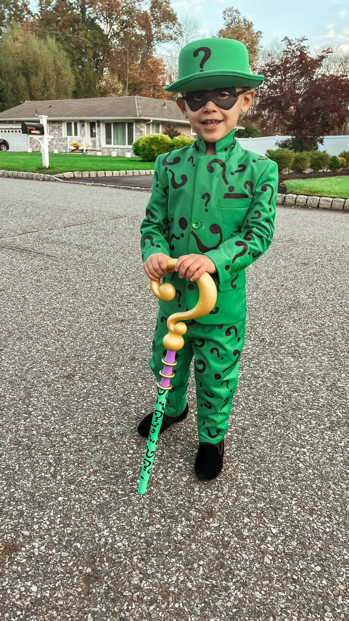 Jim Carrey The Riddler Costume