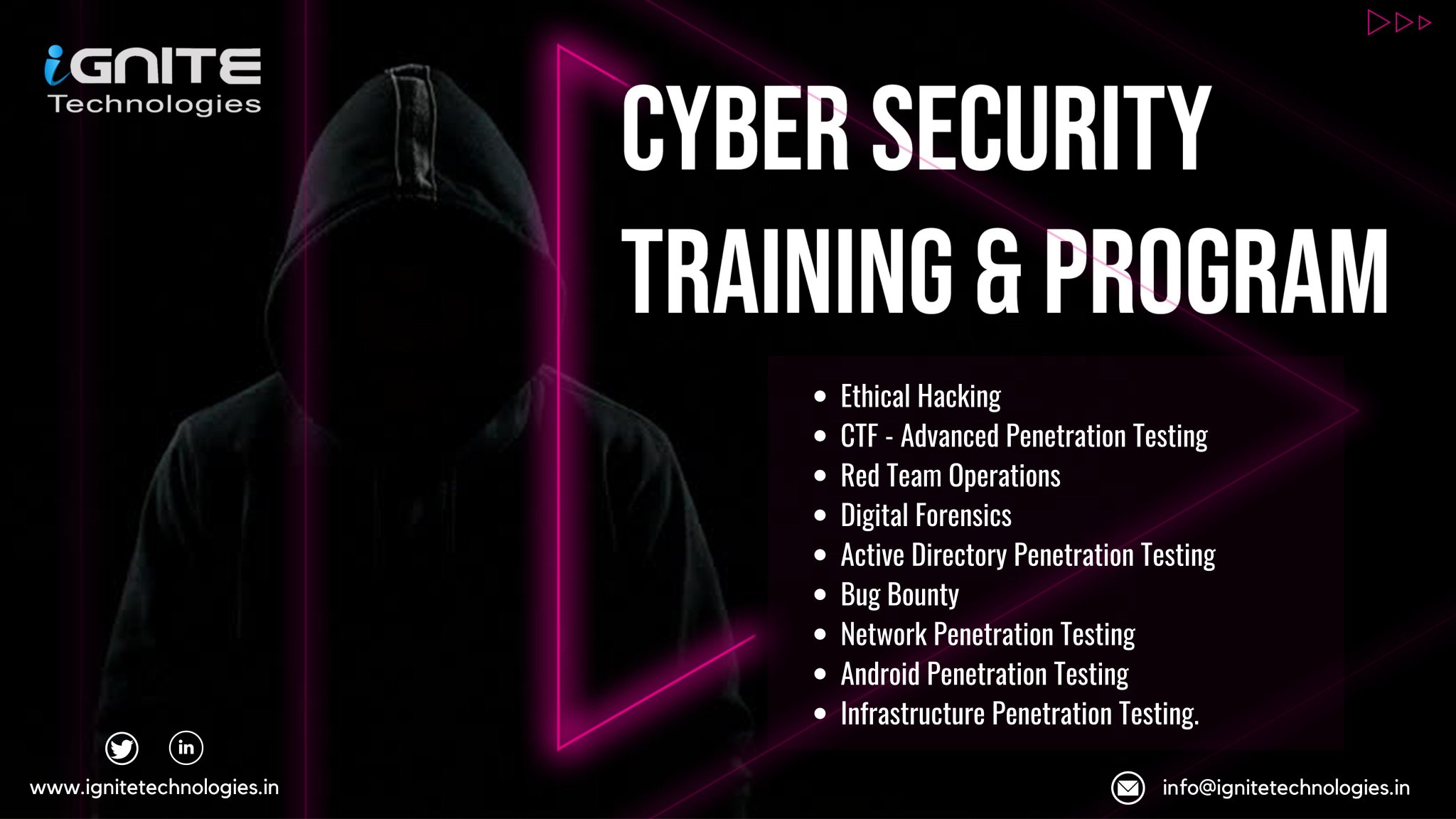 Hacking Articles on Twitter: "Join Our Cyber Security Training Programs We provide training and ...
