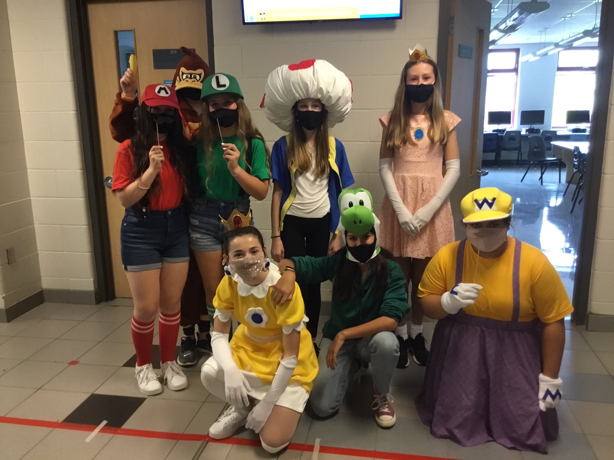 Mario Group Costumes
