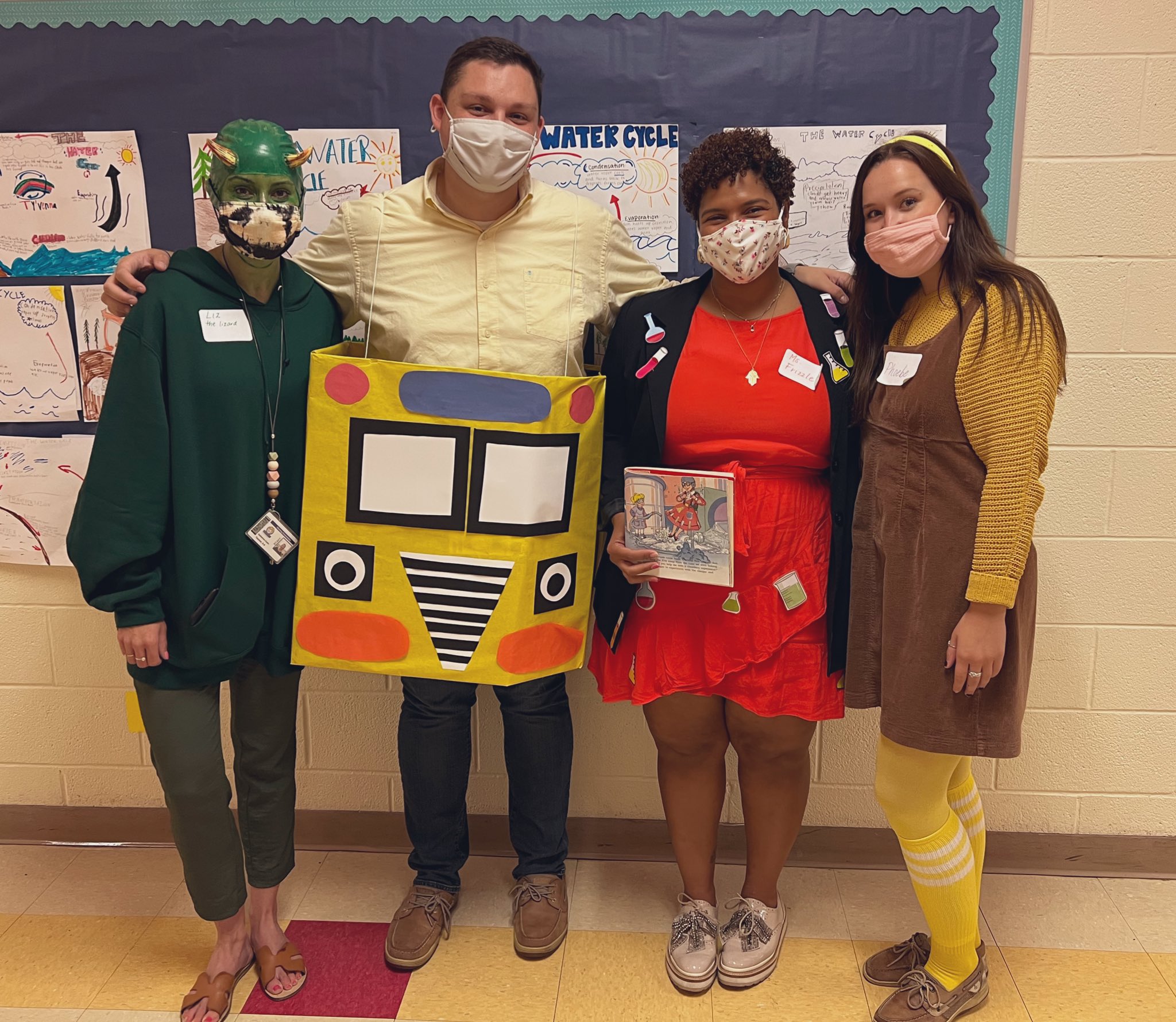 Magic School Bus Ms Frizzle And Liz