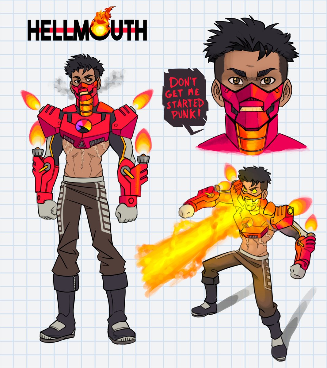 「Some of the villain designs I made a while back You can see ...