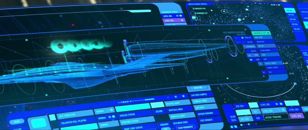 A nice look at some of the new LCARS panels from the USS Protostar : r ...