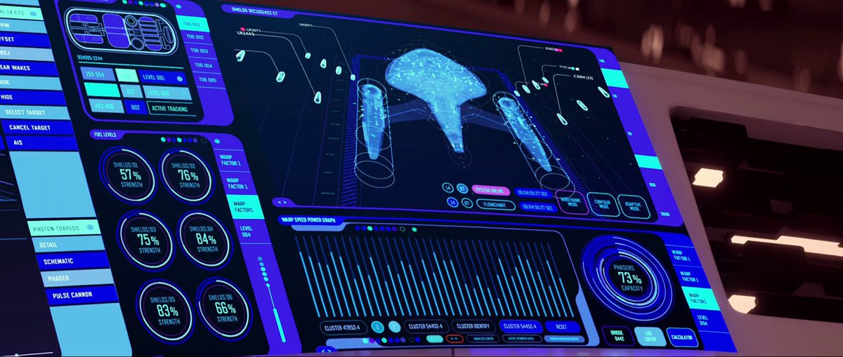 A nice look at some of the new LCARS panels from the USS Protostar : r ...