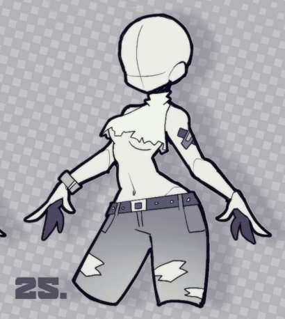 Anime Base Girl With Clothes