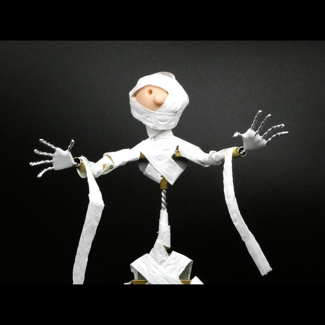 Skinny Bones Puppets on Twitter: "All dressed up and nowhere to go ...