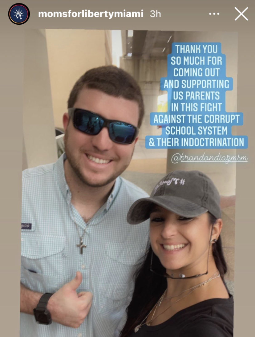 apara02 on Twitter: "RT @MarlyCSilverman: Members of the “Moms for Liberty” -Miami act as “brown ...