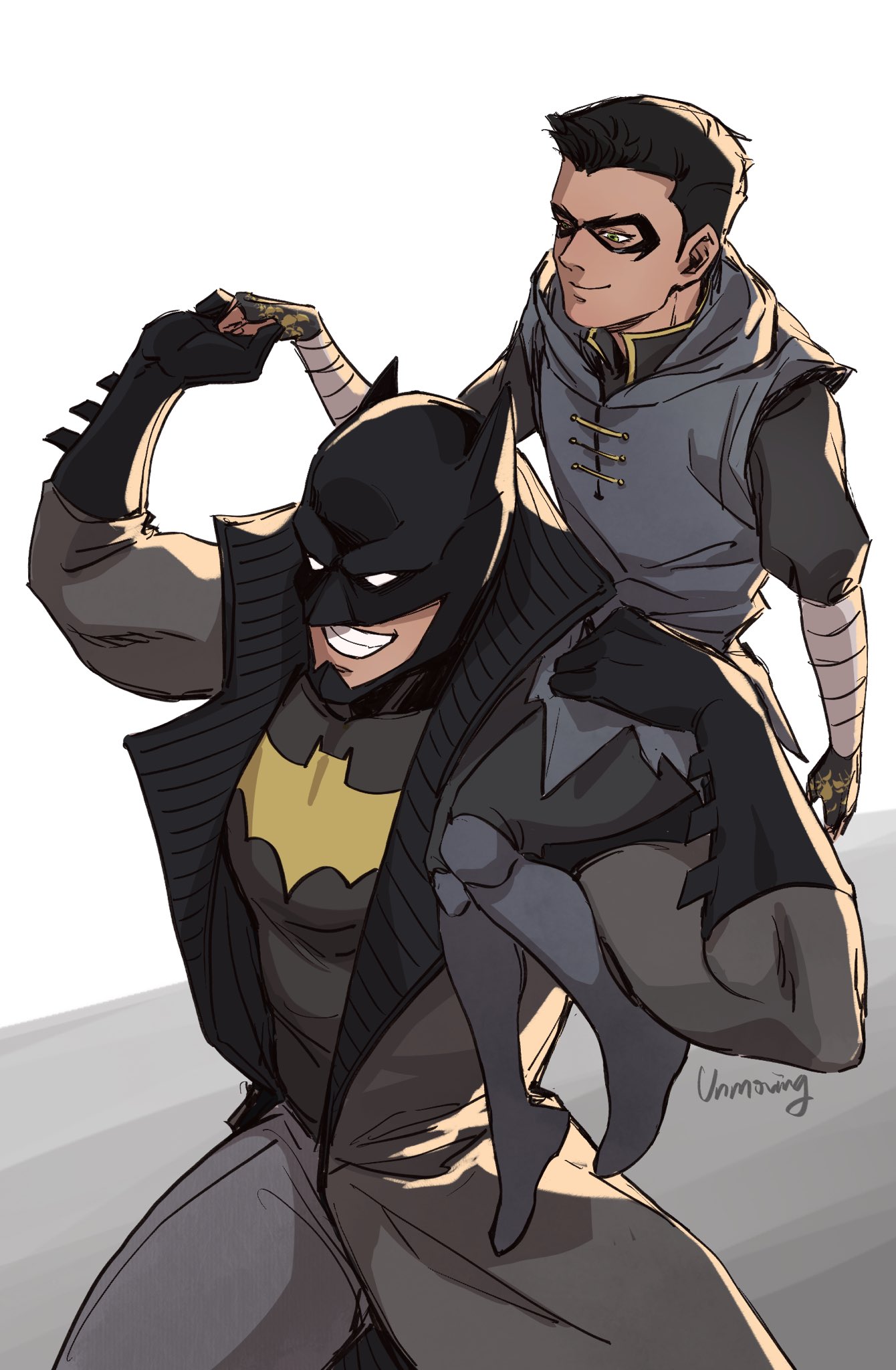 [Art]Bottom Damian Wayne Week 2021 - Chapter 1 - skyline999 - Batman - All Media Types [Archive ...