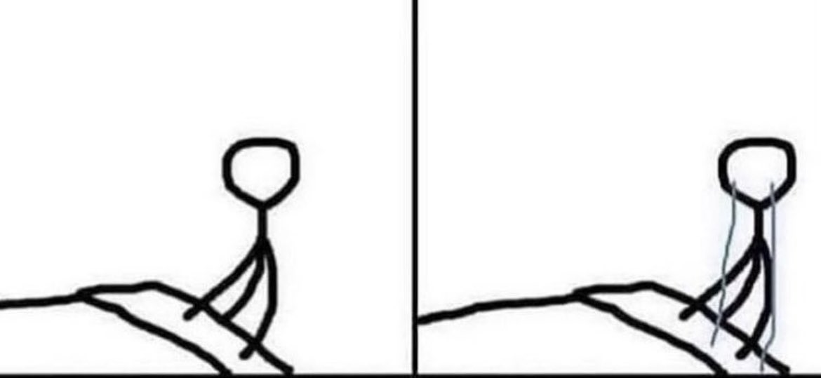 Crying Stickman Meme