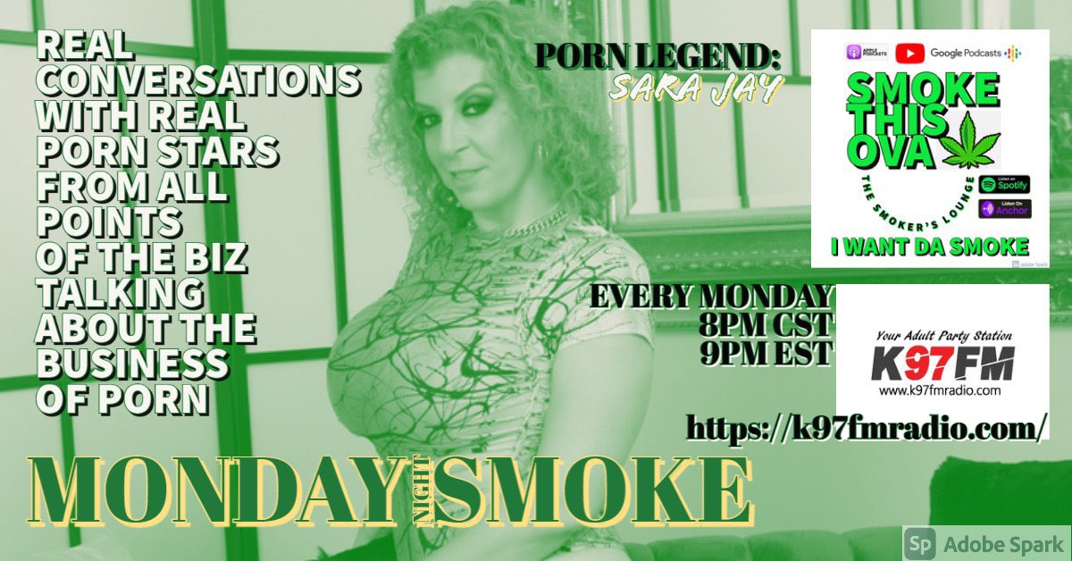 Tw Pornstars Sara Jay Official Twitter 🎙tune In Tonight 8pm Cst