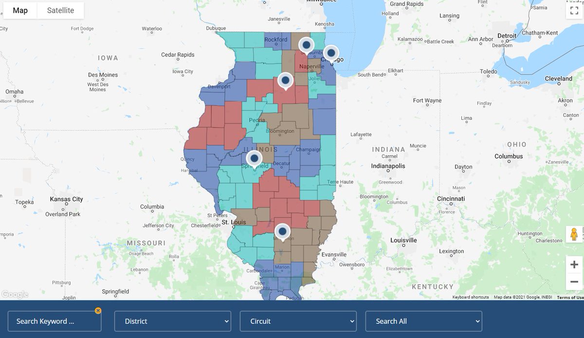 Canton Il Map Google