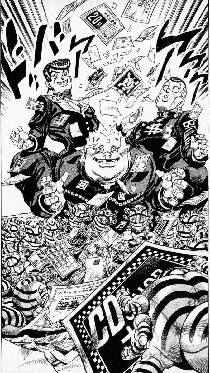 「October 18, 2014, Jojolion Manga Chapter 36 "Every Day Is a」JoJoの漫画