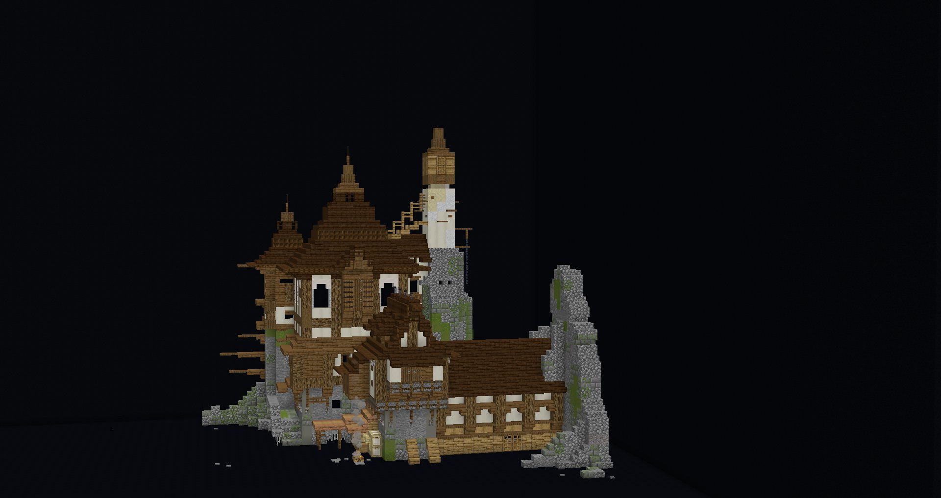 Minecraft Medieval Library