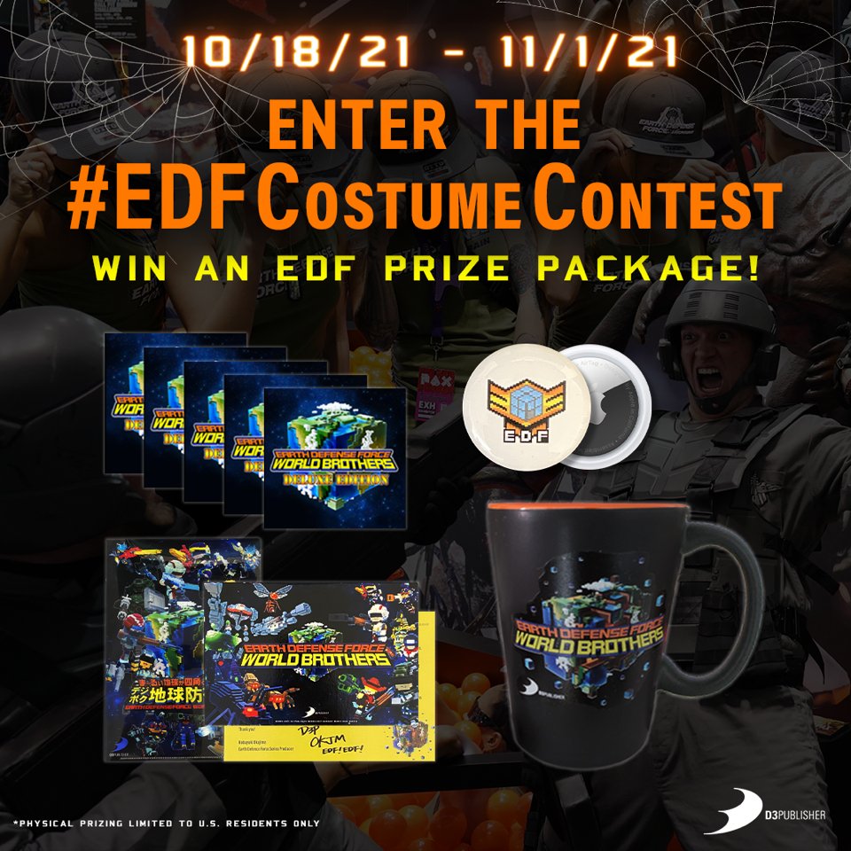 Dress up as your favorite EDF character or enemy, take a photo of ...