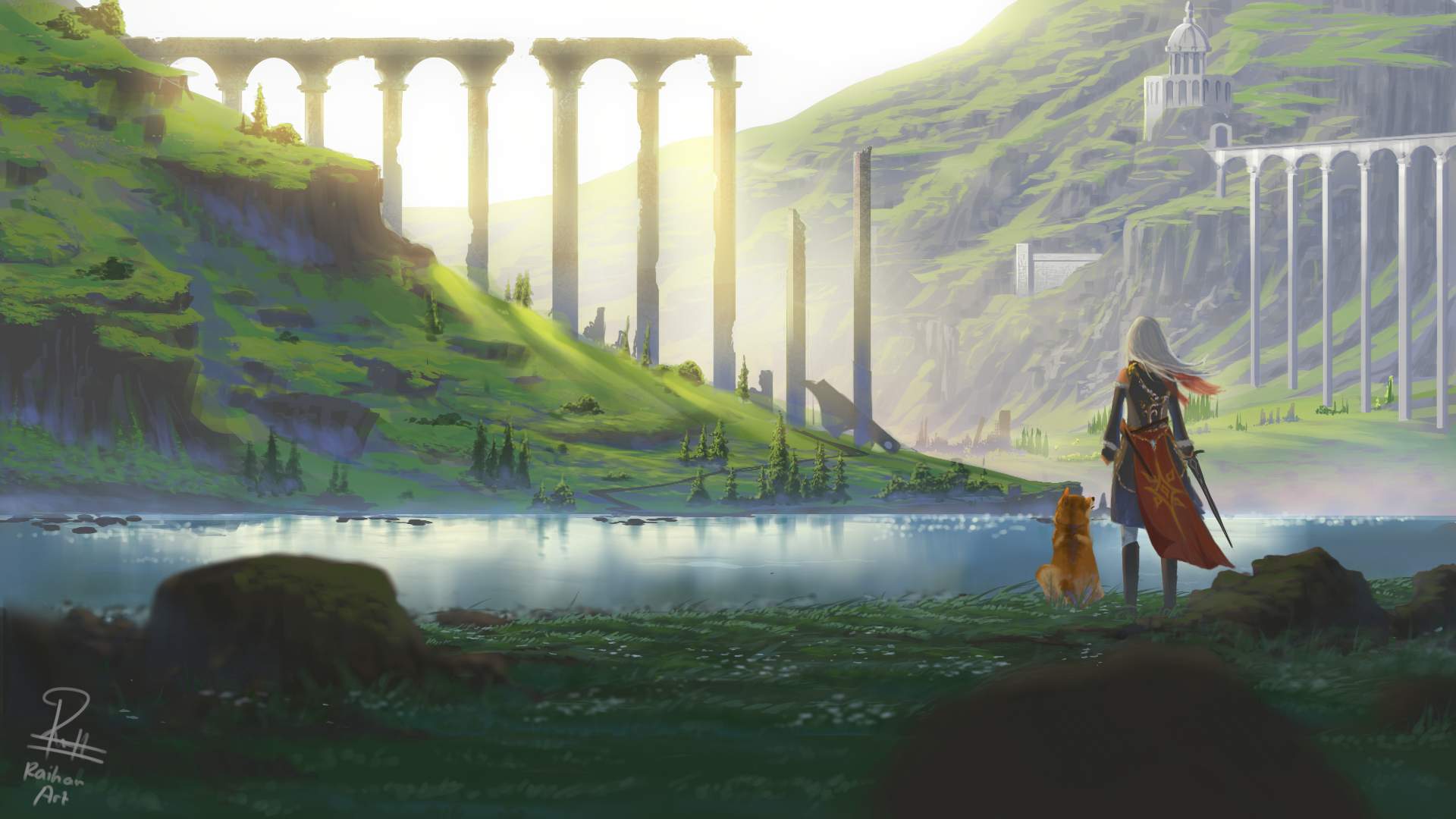 Fantasy Ancient Ruins