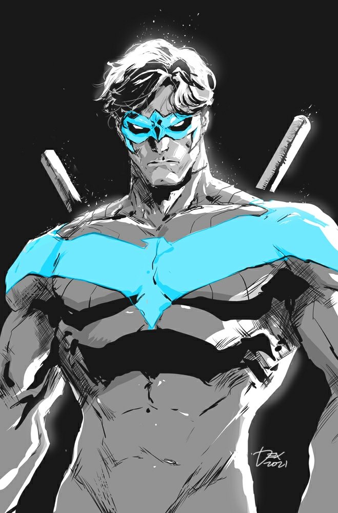 How To Draw Nightwing