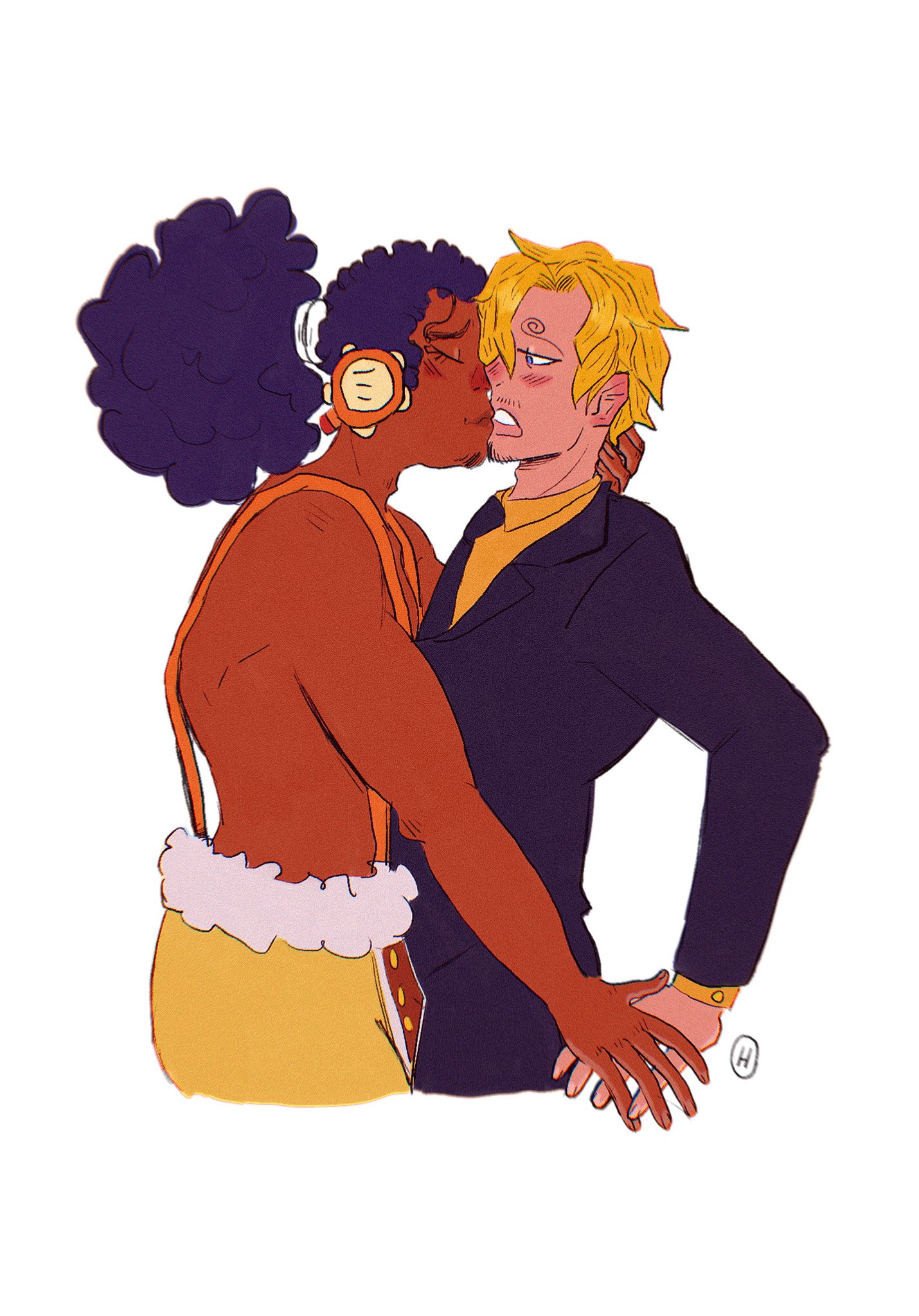 Sanji X Usopp 2255