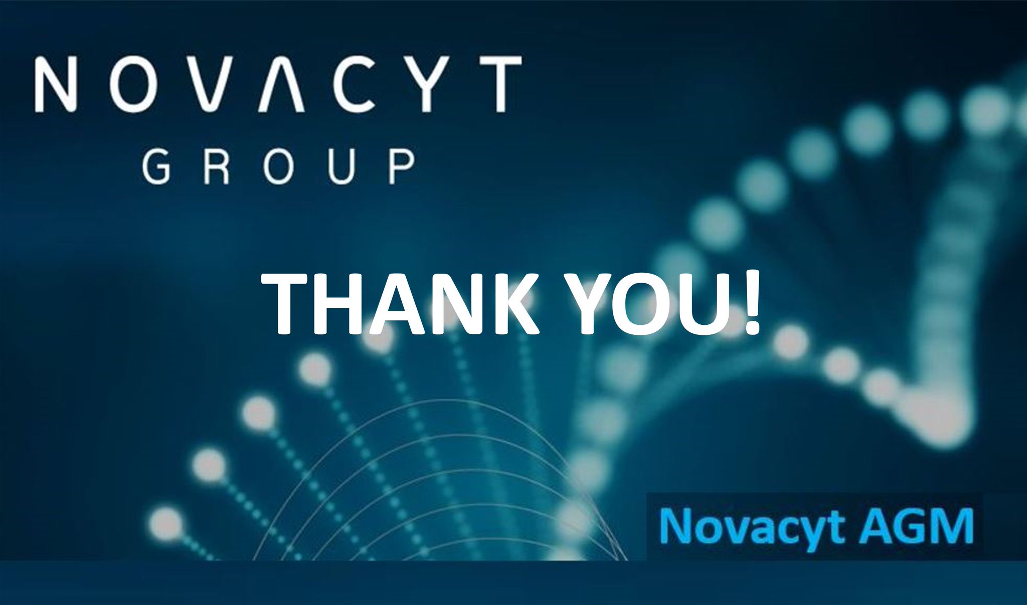 Novacyt on Twitter: "The #Novacyt team would like to say a huge thank you to all our investors ...